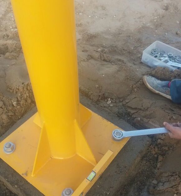 Photovoltaic Manual Sun Tracking Pole