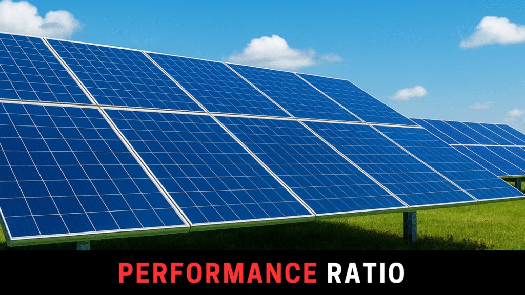 Performance Ratio (PR) in Solar PV Systems